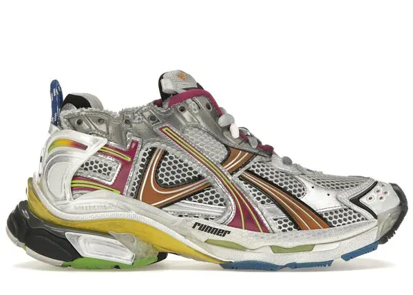 Balenciaga Runner Sneakers - Multicolor/grey