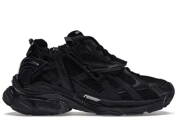 Balenciaga Runner Sneakers - Black