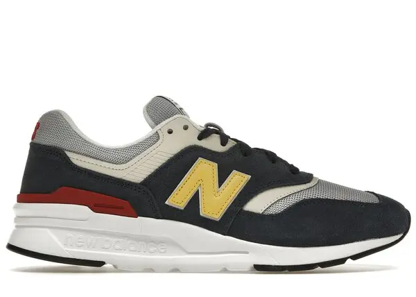 New Balance 997h Sneakers Natural Indigo/Team Red Editorialist