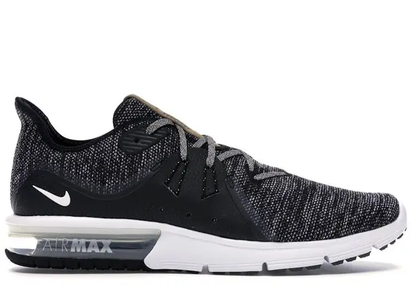 Nike Air Max Sequent 3 Sneakers - Black/white/dark Grey