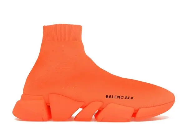 Balenciaga Speed 2.0 Sock Sneakers - Orange