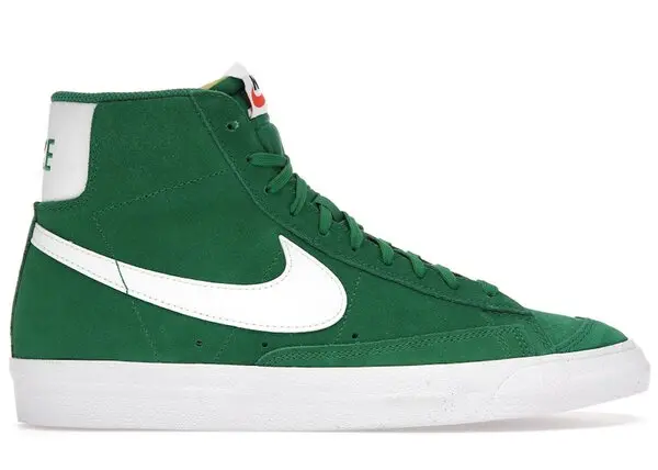 Nike Blazer Mid 77 High-top Sneakers - Pine Green/white