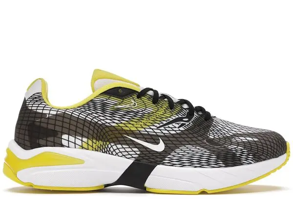Nike D/ms/x Ghoswift Sneakers - White/black/dynamic Yellow