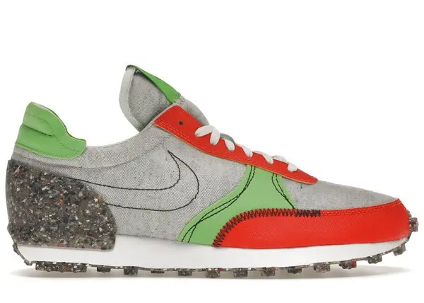 Nike Dbreak Type Regrind Sneakers - Photon Dust/team Orange