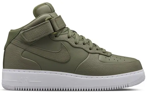 Nike Air Force 1 Mid Sneakers - Urban Haze/white