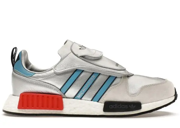 Adidas Micropacer X R1 Sneakers - Silver Metallic/light Blue/footwear White