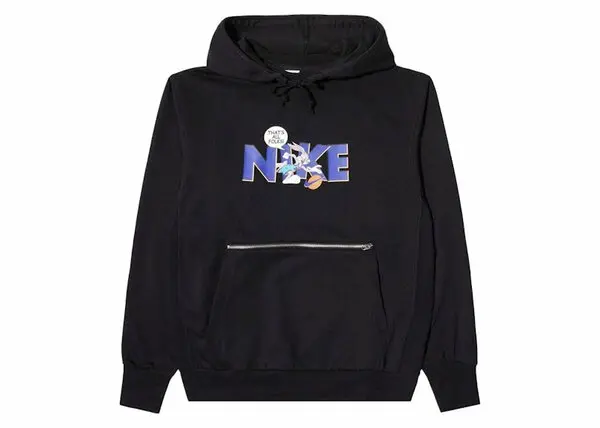 Nike Dri-fit Standard Issue X Space Jam: A New Legacy Hoodie - Black