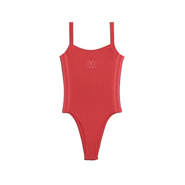 Adidas Ivy Park Knit Tank Bodysuit - Real Coral