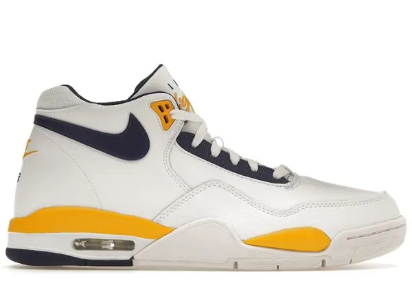 Nike Air Flight Legacy Lakers Home - White/university Gold/regency Purple