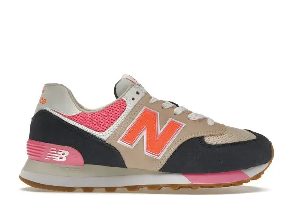 NEW BALANCE 574 Sneakers - Natural Indigo/vintage Rose