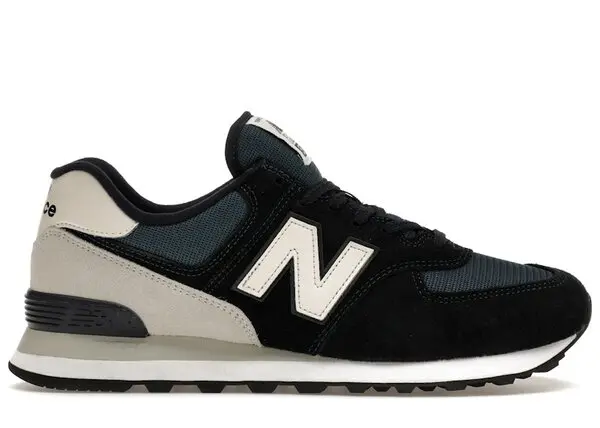 NEW BALANCE 574 Sneakers - Navy Blue/grey/white