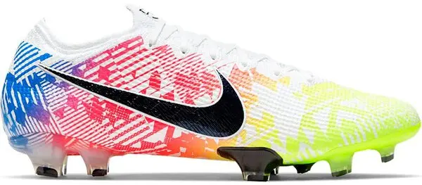 Nike Mercurial Vapor 13 Elite Neymar Jr Fg Jogo Prismatico - White/racer Blue/volt