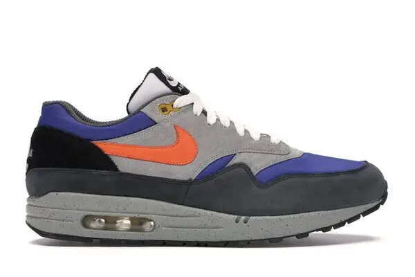 Nike Air Max 1 Skulls Pack Sneakers - Old Royal/tango/black