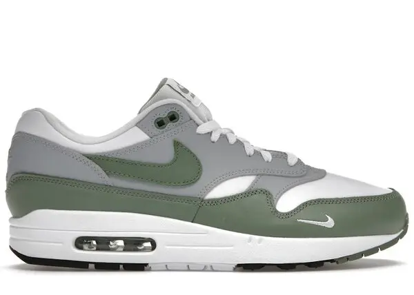 Nike Air Max 1 Sneakers - White/spiral Sage/wolf Grey