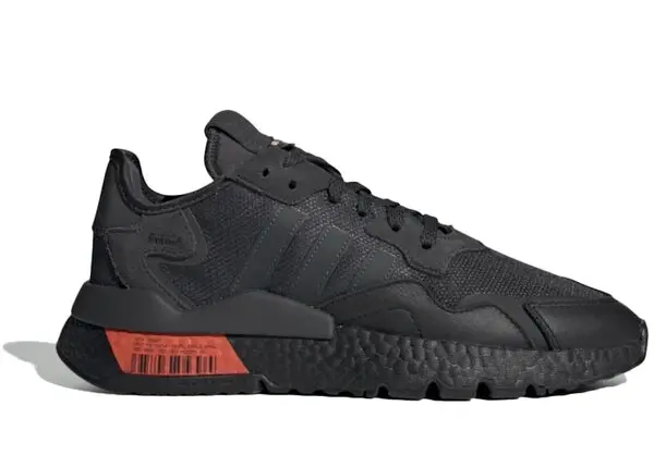 Adidas Nite Jogger Res Sneakers - Core Black/carbon/hi
