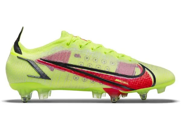 Nike Mercurial Vapor 14 Elite Sgpro Ac - Volt/black/bright Crimson