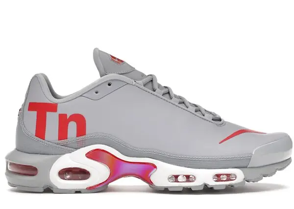 Nike Mercurial Tn Sneakers - Wolf Grey/speed Red/white