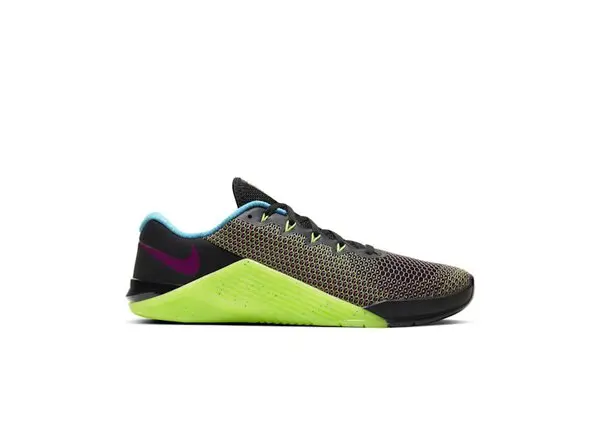 Nike Metcon 5 Amp Sneakers - Black/green Strike/blue Fury
