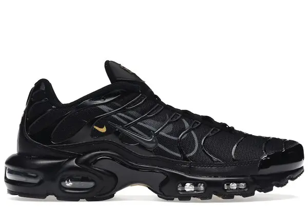 Nike Air Max Plus Dark Sneakers - Black/smoke Grey/solar Flare