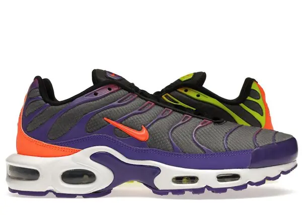 Nike Air Max Plus Flip Pack Sneakers - Black/white/hyper Grape