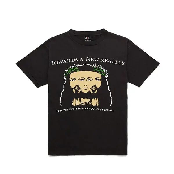 SAINT MICHAEL Vision Short Sleeve Vintage Tee Shirt