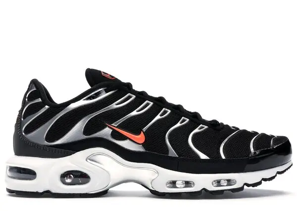 Nike Air Max Plus Sneakers - Black/dark Grey/hyper Crimson