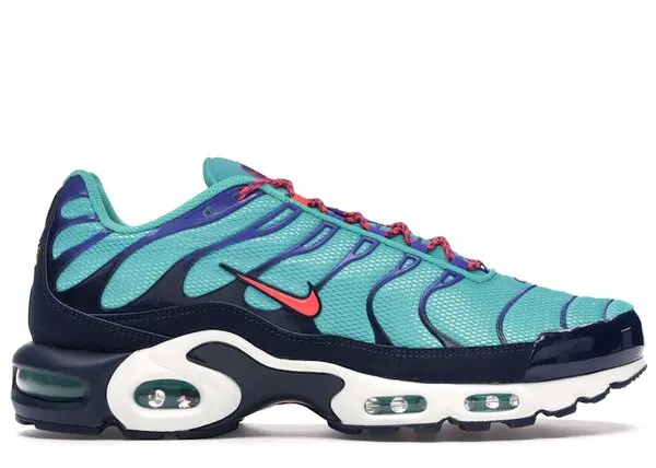 Nike Air Max Plus Discover Your Air Sneakers - Hyper Jade/flash Crimson/obsidian