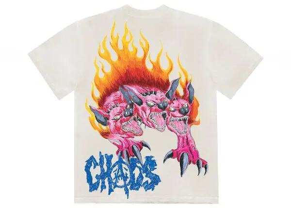 TRAVIS SCOTT Utopia X St Michael 1a Tee Shirt - White