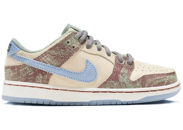 Nike Dunk Low Crenshaw Skate Club Sneakers - Sail/light Blue/cedar