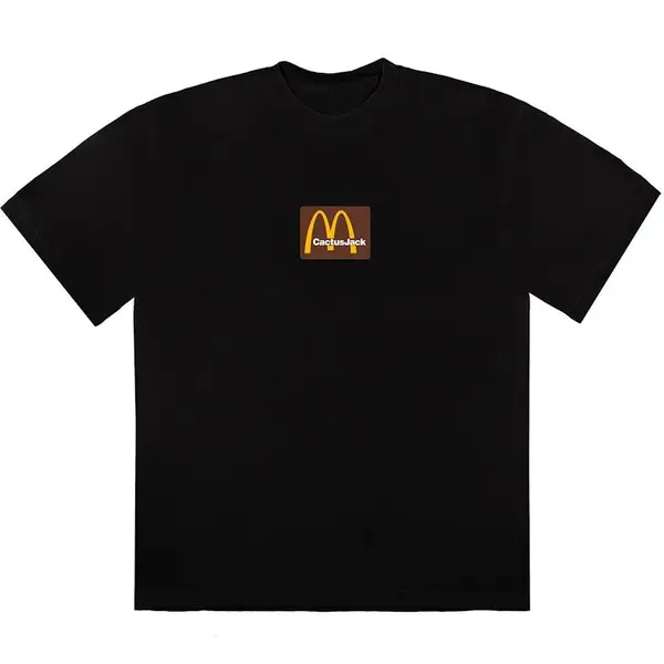 TRAVIS SCOTT X Mcdonald's Sesame Inv T-shirt - Black/brown