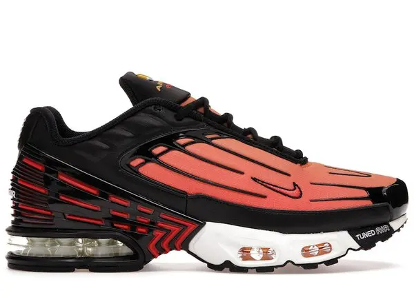Nike Air Max Plus Iii Tiger Sneakers - Black/pimento/bright Ceramic