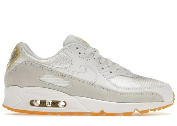 Nike Max 90 Se Marion Frank Rudy Summit Sneakers - Summit White/lemon Wash