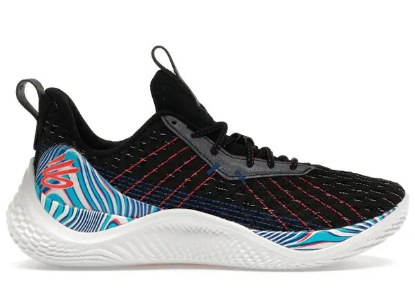 Under Armour Curry Magic Sneakers - Black/ Blue/red