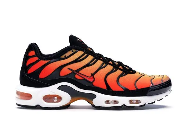 Nike Max Plus Og Sneakers - Black/pimento/bright Ceramic