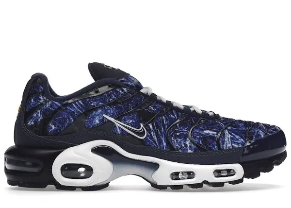 Nike Max Plus Sneakers - Midnight Navy Blue/white/black