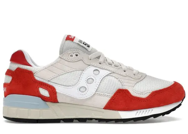 Saucony Shadow 5000 Sneakers - White/red