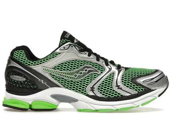 Saucony Progrid Triumph Sneakers - Green/silver