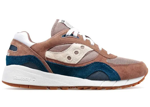 Saucony Shadow 6000 Sneakers - Grey/navy Blue/brown