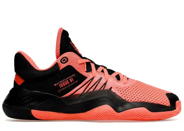 Adidas D.o.n. Issue #1 Sneakers - Core Black/solar Red