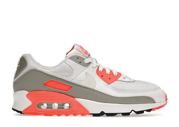 Nike Air Max 90 Sneakers - White/hyper Orange
