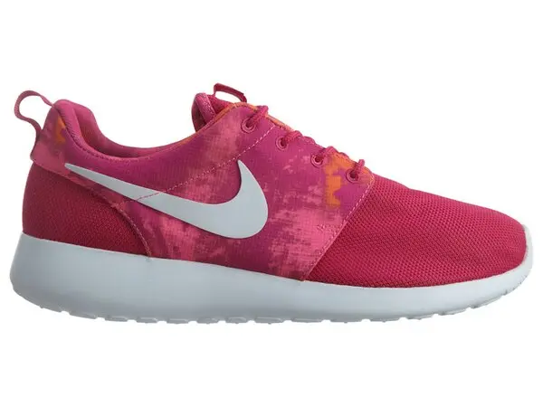 Nike Rosherun Print - Fireberry/white