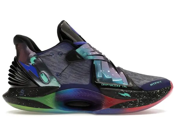 Nike Rtfkt Cryptokicks Irl Space Matter Sneakers - Black/indigo Burst