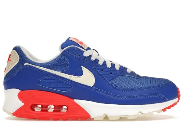 Nike Max 90 Sneakers - Hyper Royal/bright Crimson/white