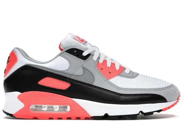 Nike Max 90 Infrared - White/black/cool Grey
