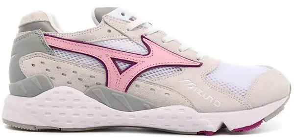 Mizuno Mondo Control La Mjc Matiere Grise Sneakers - White/pink/grey