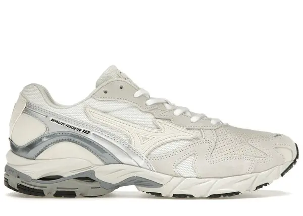 Mizuno Wave Rider Premium - White/vaporous Grey/tradewinds