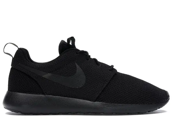 Nike Roshe Run Triple Sneakers - Black