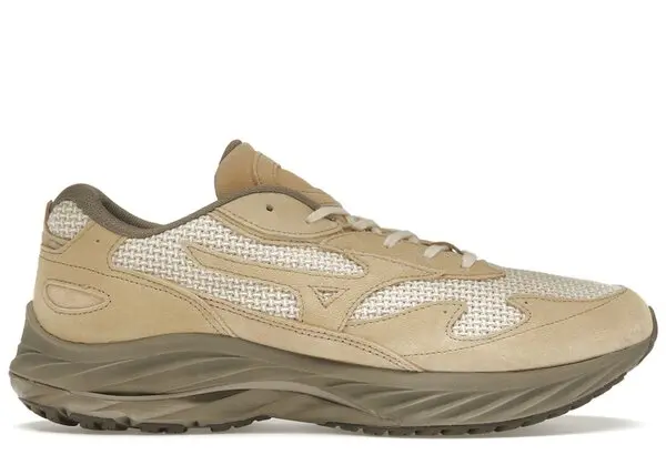Mizuno Wave Rider B Beams Bespokein Sneakers - Beige/brown