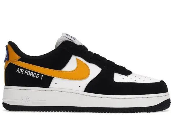 Nike Air Force 1 Low '07 Lv8 Athletic Club - Black/white/university Gold