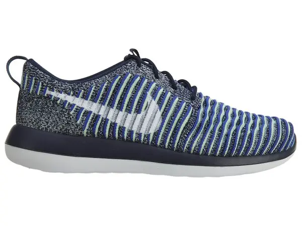 Nike Roshe Two Flyknit - Collge Navy/white/binary Blue